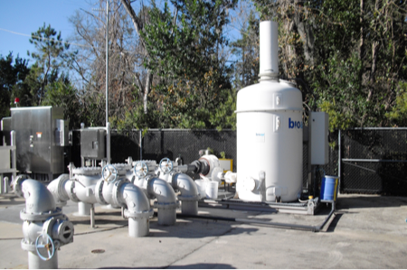 Applying biotrickling filter technology to treat off-gas H2S from ...