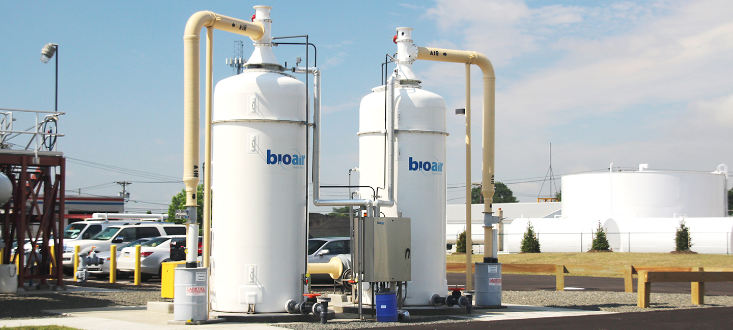 Wastewater odor control solution: Mount Holly WWTP - BioAir